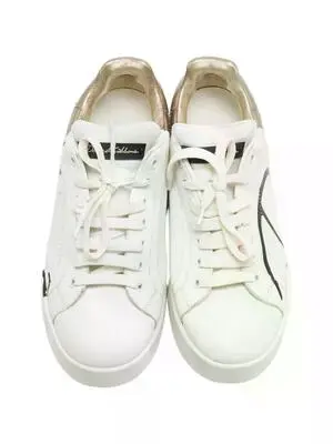 Dolce & Gabbana Portofino Graphic-print Sneakers