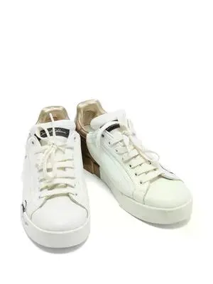 Dolce & Gabbana Portofino Graphic-print Sneakers