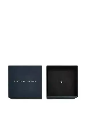 DANIEL WELLINGTON Crystal-embellished Crescent Moon Earrings