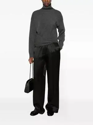 RÓHE Sculptural Wrap-detail Turtleneck Sweater