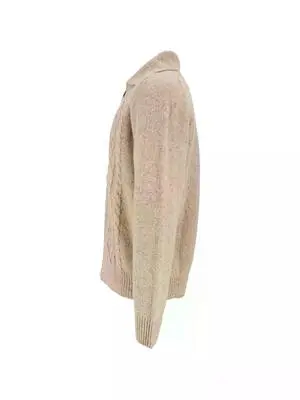 Peserico Cable-knit Button-up Cardigan