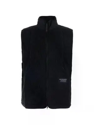 PAS NORMAL STUDIOS Off-race Fleece Gilet - Black
