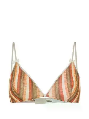 Momoni Amethist Triangle Bra - Orange