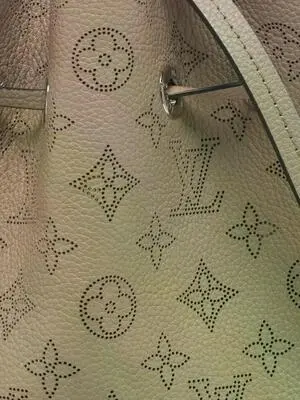 LOUIS VUITTON Bella Monogram Mahina Bucket Bag