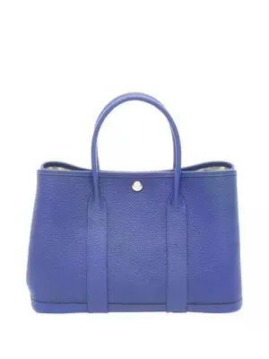 Hermès 2019 Country Garden Party 30 Tote Bag - Blue