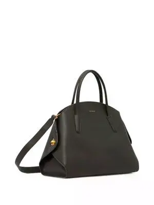 COCCINELLE Ladybug Grained Tote Bag - Brown