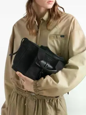 Prada Route Medium Leather Tote Bag