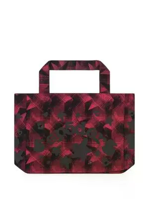 SP5DER Star-plaid Tote Bag