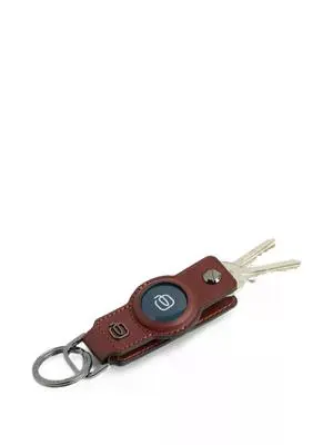 PIQUADRO Airtag Holder Leather Keychain