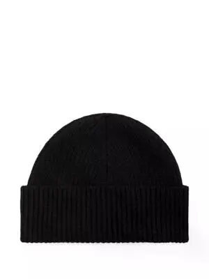 AMI Paris Wool Beanie With De Coeur