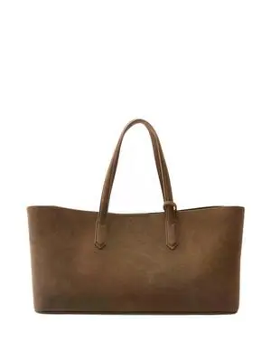 JNBY Suede Tote Bag - Brown