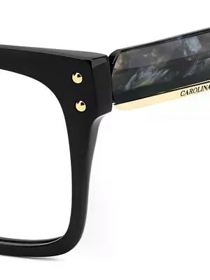 Carolina Herrera Square-frame Glasses - Black