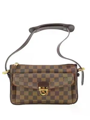 LOUIS VUITTON 2000-2010 Damier Ebene Ravello Gm Satchel - Brown