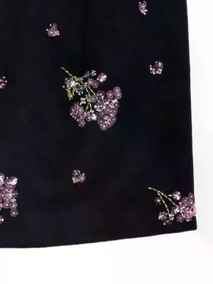 SHUSHU/TONG Sequin-embellished Short Straight Skirt