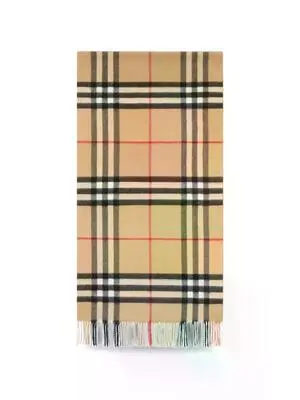 Burberry Check-pattern Scarf - Neutrals