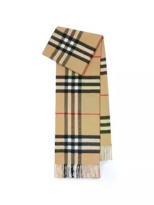 Burberry Check-pattern Scarf - Neutrals