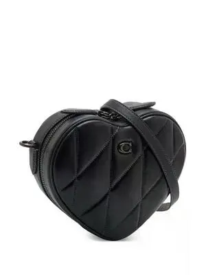 COACH VINTAGE Heart Quilted Shoulder Bag