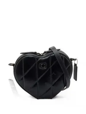 COACH VINTAGE Heart Quilted Shoulder Bag