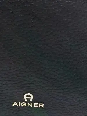 AIGNER Small Ivy Leather Tote Bag