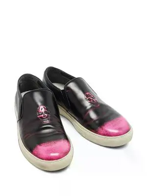 Alexander McQueen Skull Slip-on Sneakers