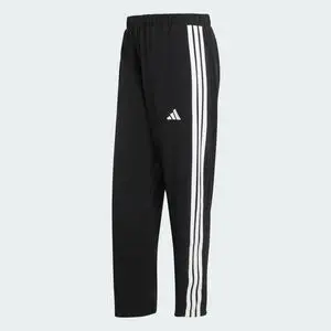 Adidas 3 Stripes Regular Fit Snap Woven Track Pant - Black