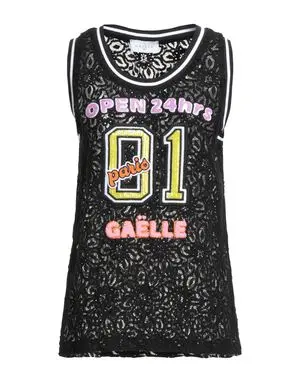 GAELLE PARIS Tank Top Size Cotton, Viscose, Polyamide