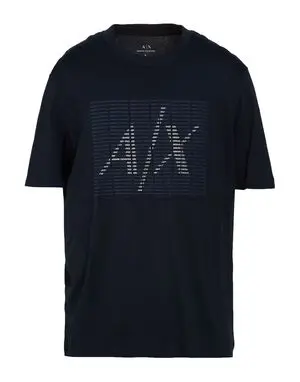 Armani Exchange T-shirt Khaki Size Cotton - Navy