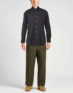 ROBERT FRIEDMAN Shirt Charcoal Size Cotton, Polyamide, Elastane