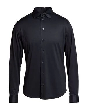 Emporio Armani Shirt Charcoal Size Polyester, Elastane