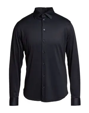 Emporio Armani Shirt Charcoal Size Polyester, Elastane