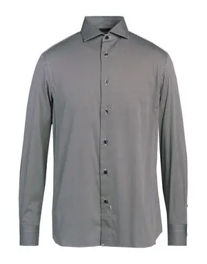 Emporio Armani Shirt Size Cotton, Elastane - Black