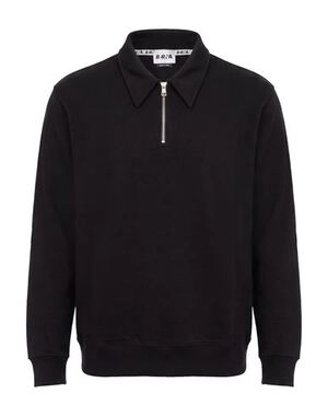 BERNA Polo Shirt Chocolate Size Cotton, Polyester - Black
