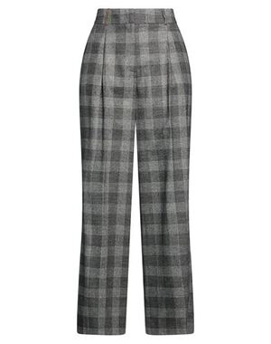 Peserico Pants Charcoal Size Virgin Wool, Cashmere, Polyester, Polyamide, Elastane - Grey