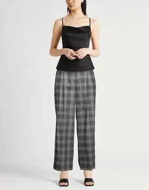 Peserico Pants Charcoal Size Virgin Wool, Cashmere, Polyester, Polyamide, Elastane