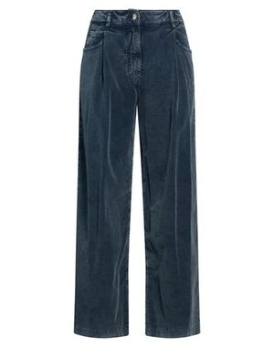 Peserico Pants Size Cotton - Navy