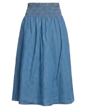 Maje Denim Skirt Size Cotton