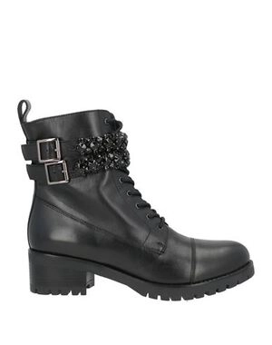 Cosmoparis Ankle Boots Size Leather - Black