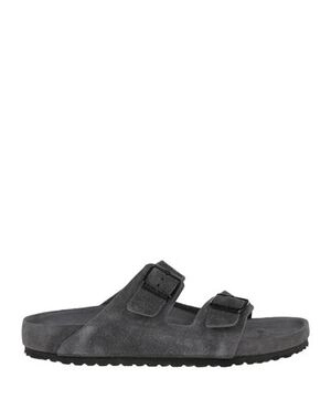 BIRKENSTOCK Sandals Size Leather - Grey