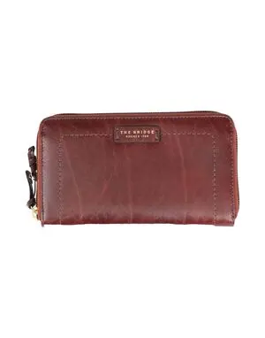 THE BRIDGE Wallet Chocolate Leather