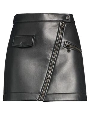 8PM Mini Skirt Size Viscose, Polyester, Polyurethane - Black
