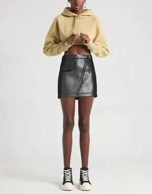 8PM Mini Skirt Size Viscose, Polyester, Polyurethane
