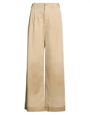 MAISON MARGIELA Pants Camel Size Cotton - Beige