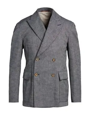 JACOB COHЁN Blazer Midnight Size Cotton, Hemp