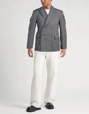 JACOB COHЁN Blazer Midnight Size Cotton, Hemp
