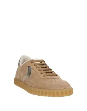 VOILE BLANCHE Sneakers Light Brown Size Goat Skin