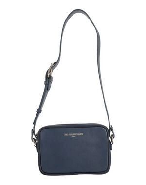 INES DE LA FRESSANGE PARIS Shoulder Bag Leather - Blue