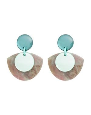 Emporio Armani Earrings Turquoise Plastic - Blue