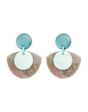 Emporio Armani Earrings Turquoise Plastic