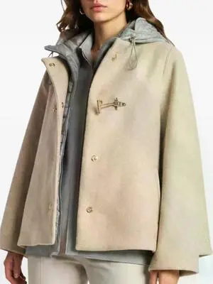 FAY Toggle-fastening Hooded Cape