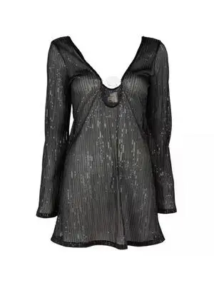 PALMACEA Kika Sequin-embellished Mini Dress